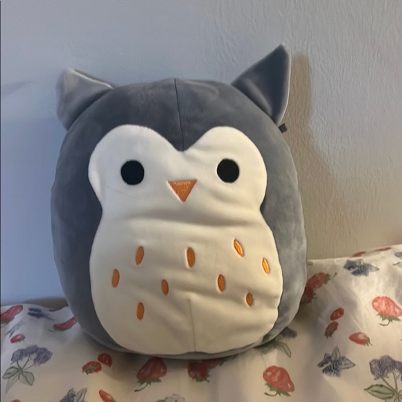 Squishmallows | Toys | Gray And White Owl Squishmallow | Poshmark